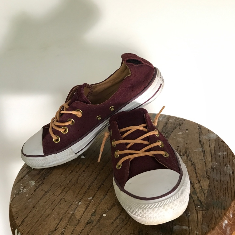 Converse Suede Leather All Star Sneakers - Gem